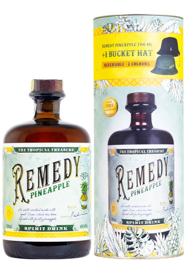 Remedy Pineapple mit Bucket Hat kaufen - 0,7L 40%