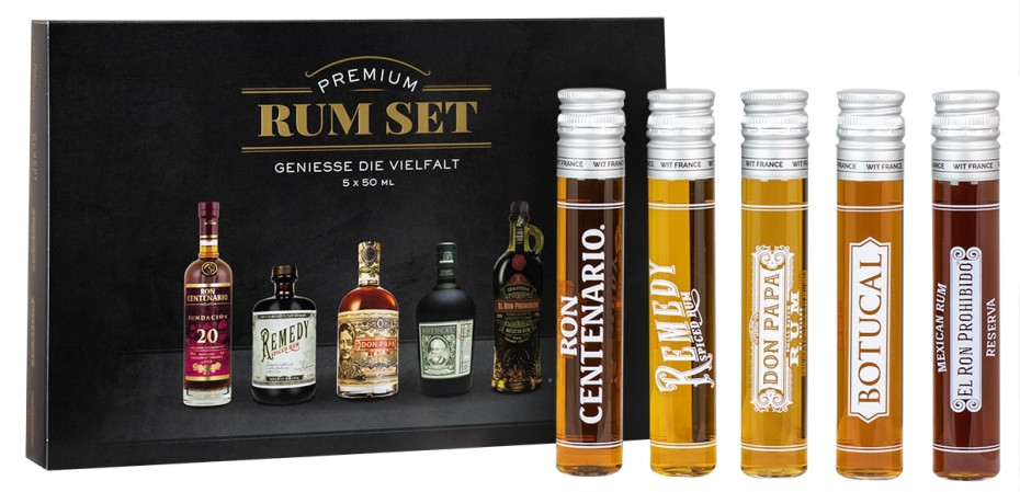 Rum Tasting Box Premium kaufen - 0,25L 40,3%