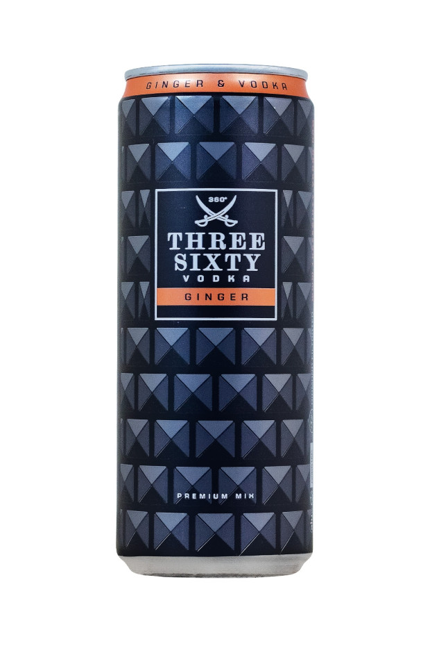 Three Sixty Vodka Ginger Dose kaufen - 0,33L 10%
