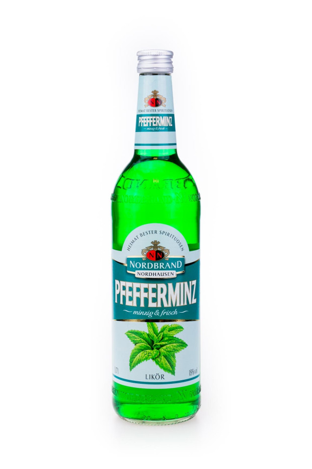 Nordbrand Pfeffi Pfefferminz-Likör kaufen - 0,7L 18%