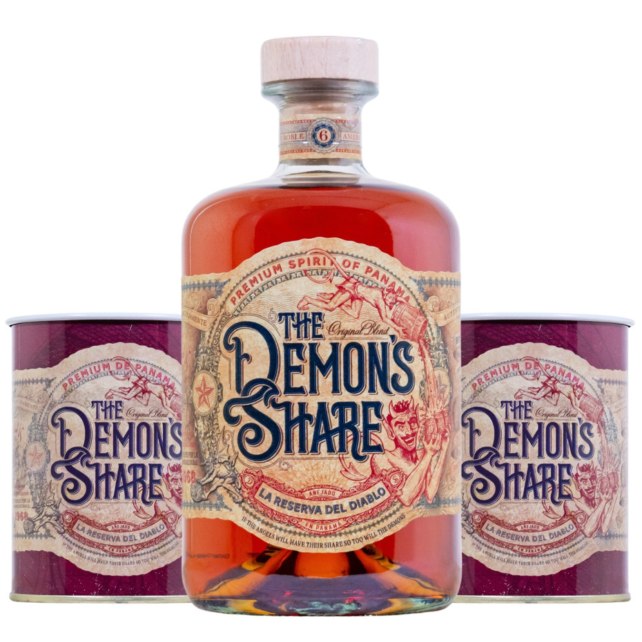 The Demons Share mit 2 Metallbecher kaufen - 0,7L 40%