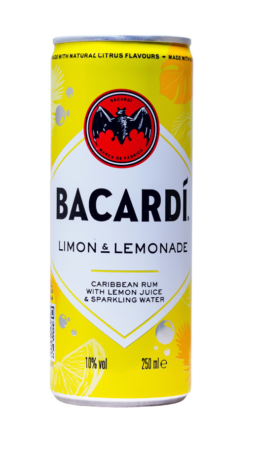 Bacardi Limon & Lemonade Dose kaufen - 0,25L 10%