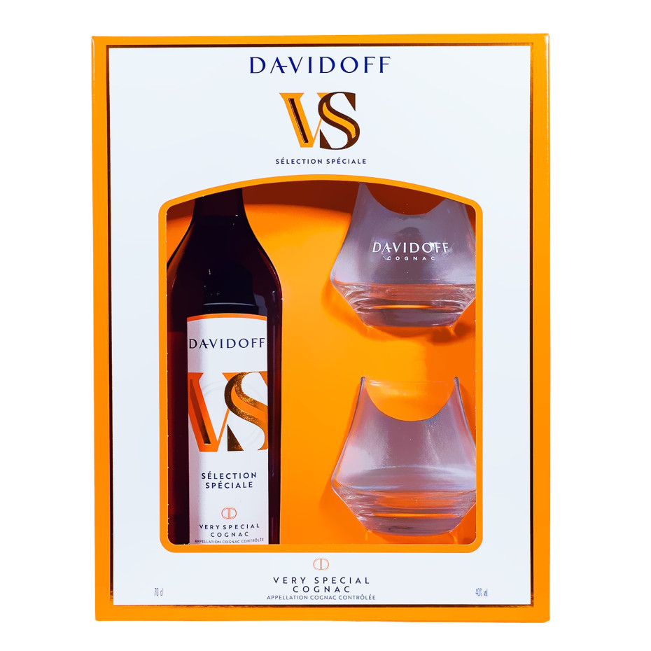 Davidoff VS Cognac Set mit 2 kaufen - 0,7L 40%