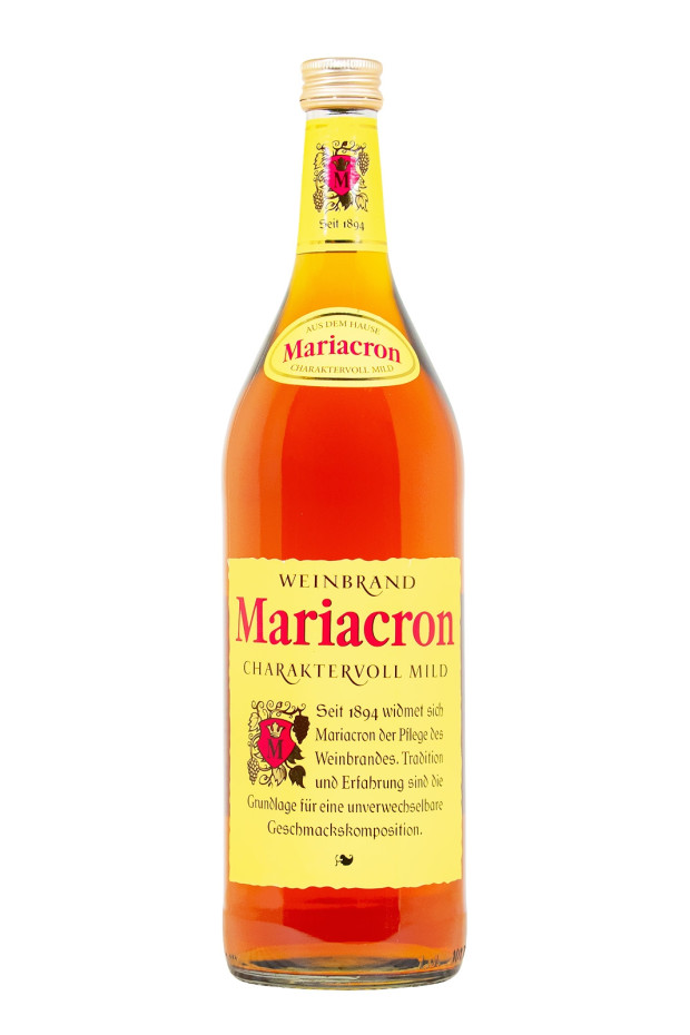 Mariacron Weinbrand kaufen - 1 Liter 36%