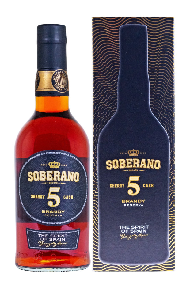 Soberano 5 Jahre Brandy Reserva kaufen - 0,7L 36%