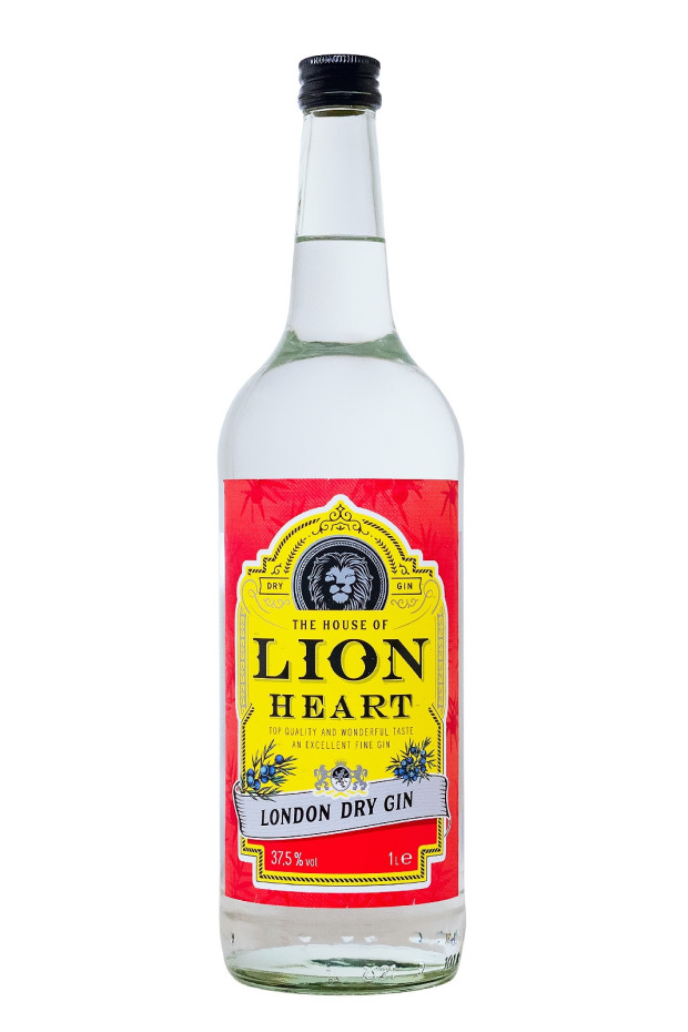 Lion Heart London Dry Gin kaufen - 1 Liter 37,5%